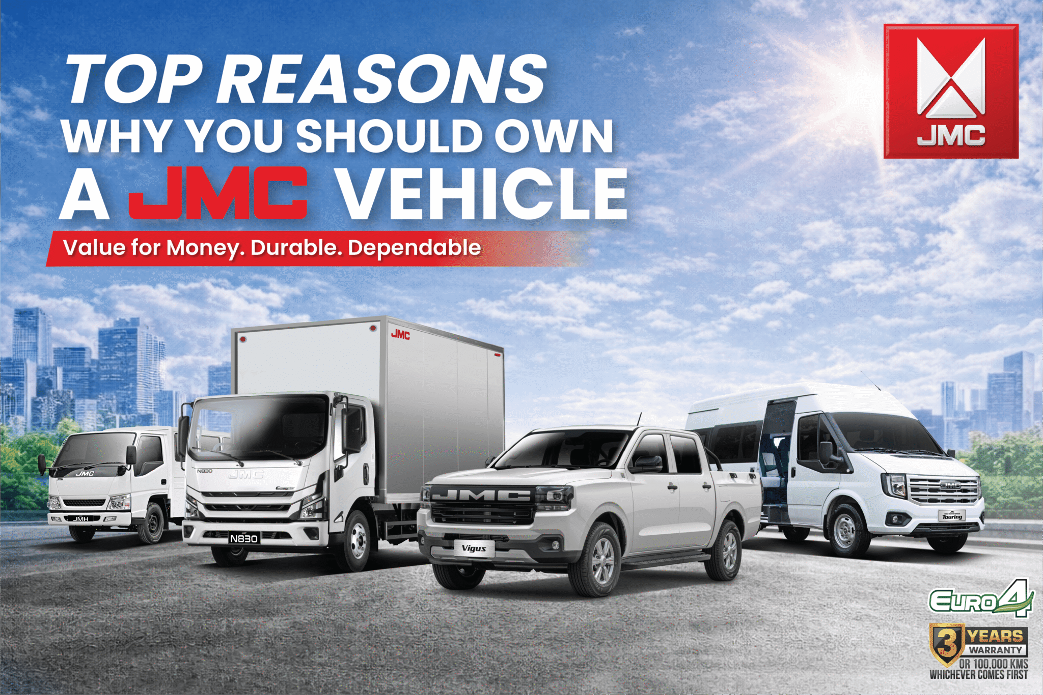 Top Reasons Why Choose JMC Vehicles - JMC Philippines